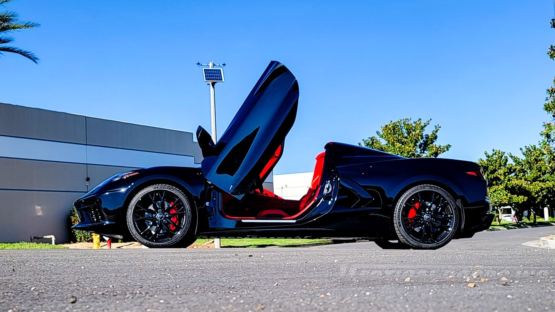 Inspiring Corvette With Scissor Doors Gallery