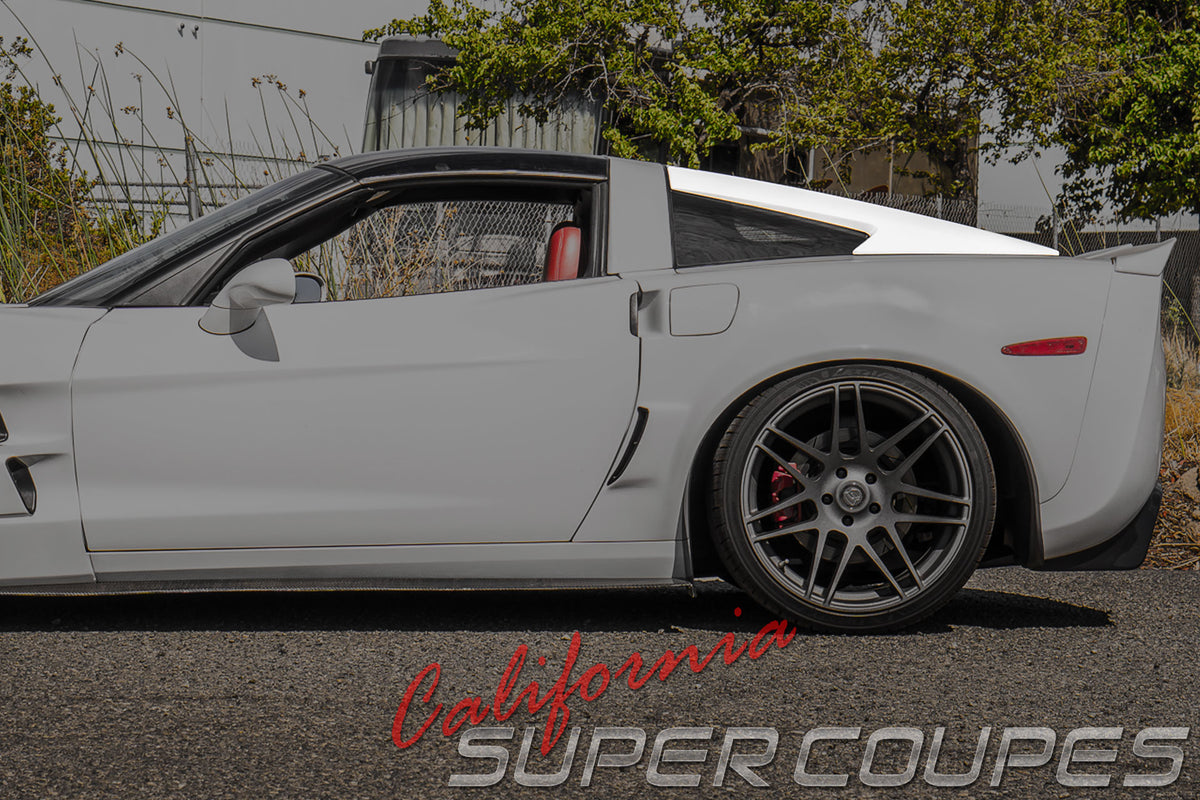 Window Rails for Chevrolet Corvette C6 by CSC | California Super Coupes