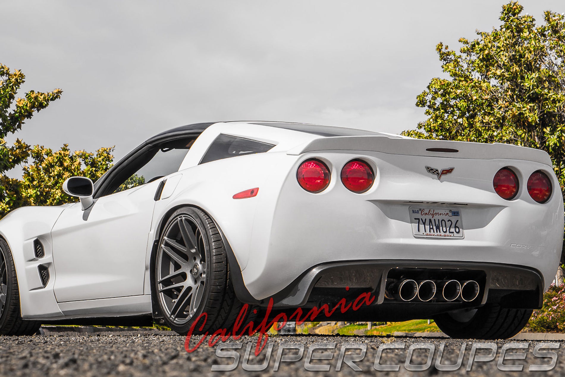 Window Rails for Chevrolet Corvette C6 by CSC | California Super Coupes
